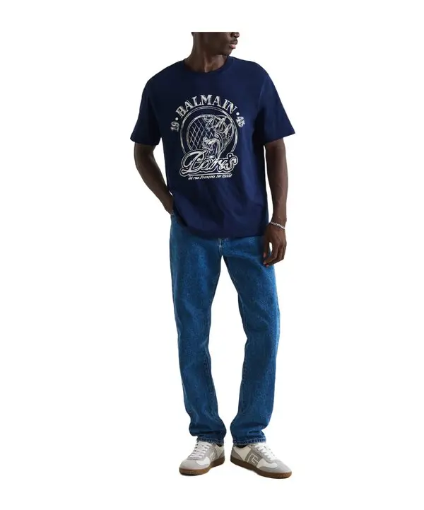 Balmain Crewneck Shortsleeve Tee