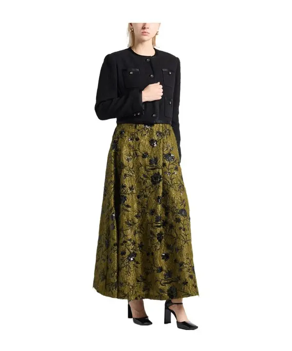 Dolce & Gabbana Textured Cropped Jacket With Button Detail