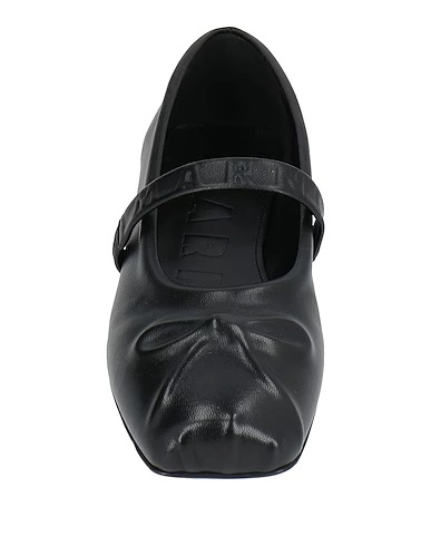 Marni Minimalist Solidcolor Mary Jane Leather Shoes