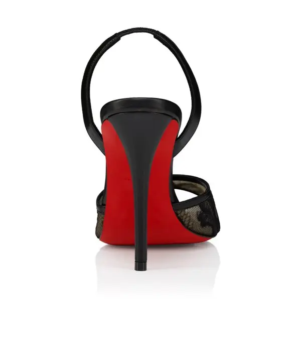CHRISTIAN LOUBOUTIN Miss Z Lace Sling