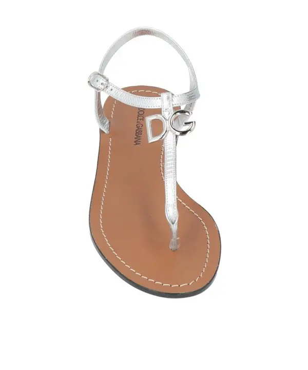 Dolce & Gabbana Solid Color Flip Flops