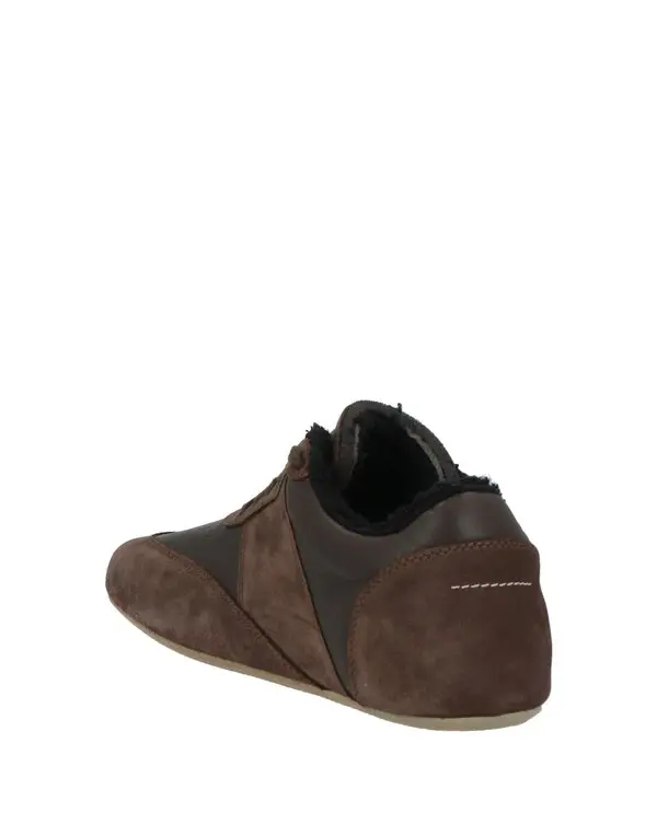 MAISON MARGIELA Suede & Leather Low-top Trainers