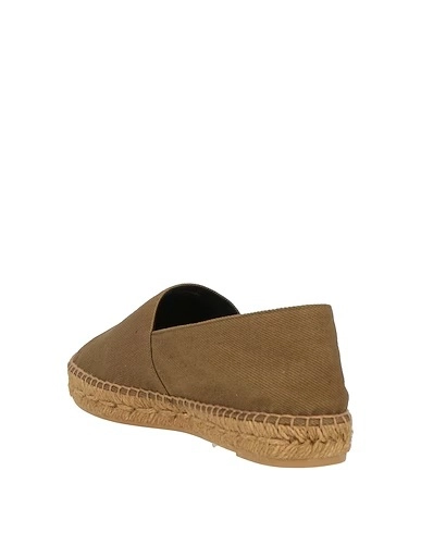 Saint Laurent Minimalist Canvas Flat Shoes