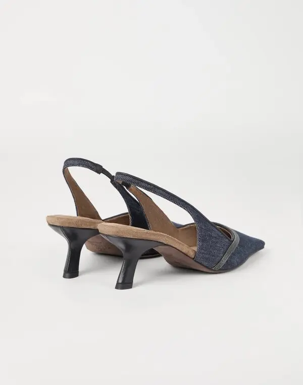 Brunello Cucinelli Square-toed High-heeled Sandals