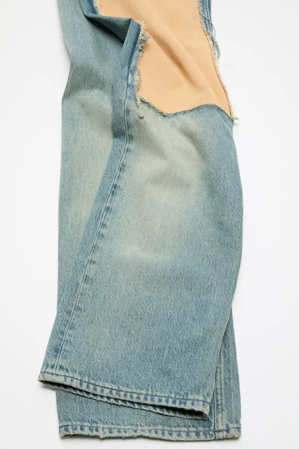 Acne Studios Suede Panel Jeans