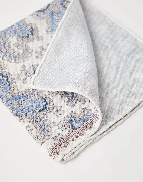 Brunello Cucinelli Double-face Pocket Square