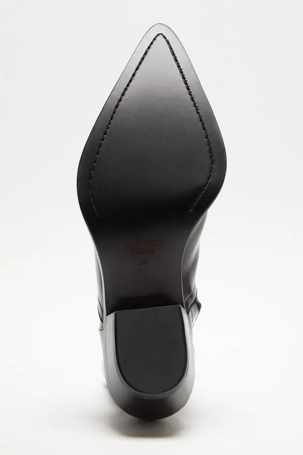 Acne Studios Pointed-toe Western Ankle Boots