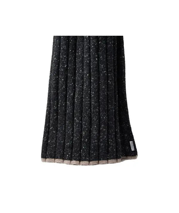 Brunello Cucinelli Ribbed Cashmere Scarf