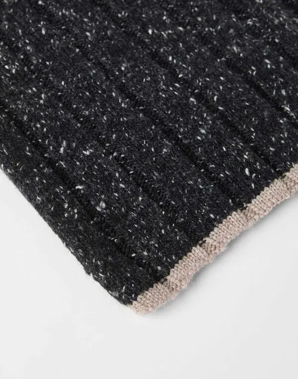 Brunello Cucinelli Ribbed Cashmere Scarf