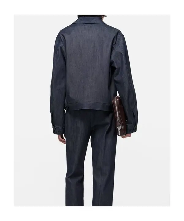 Acne Studios Branded Selvedge Denim Jacket