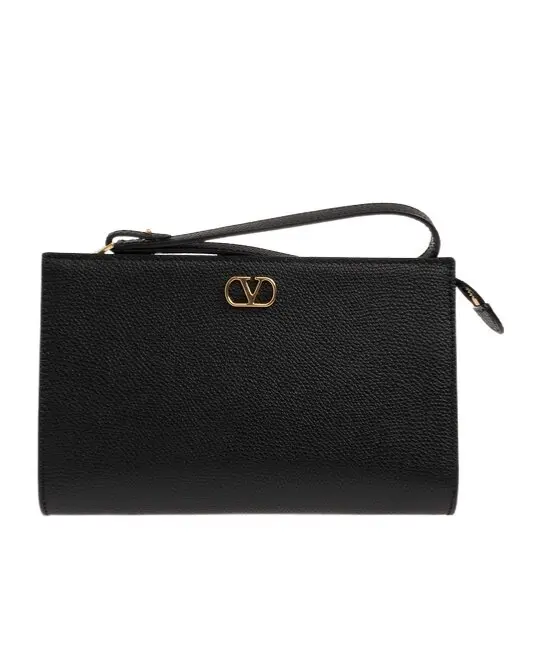 Valentino Garavani Logo Wristlet