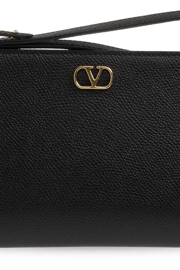 Valentino Garavani Logo Wristlet