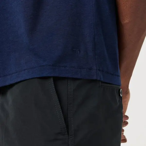 TOM FORD Navy Crewneck Shortsleeve Tee