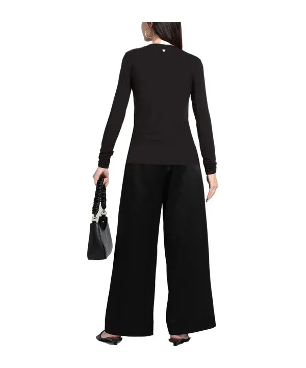 Max Mara Basic Solidcolor Longsleeve Tshirt