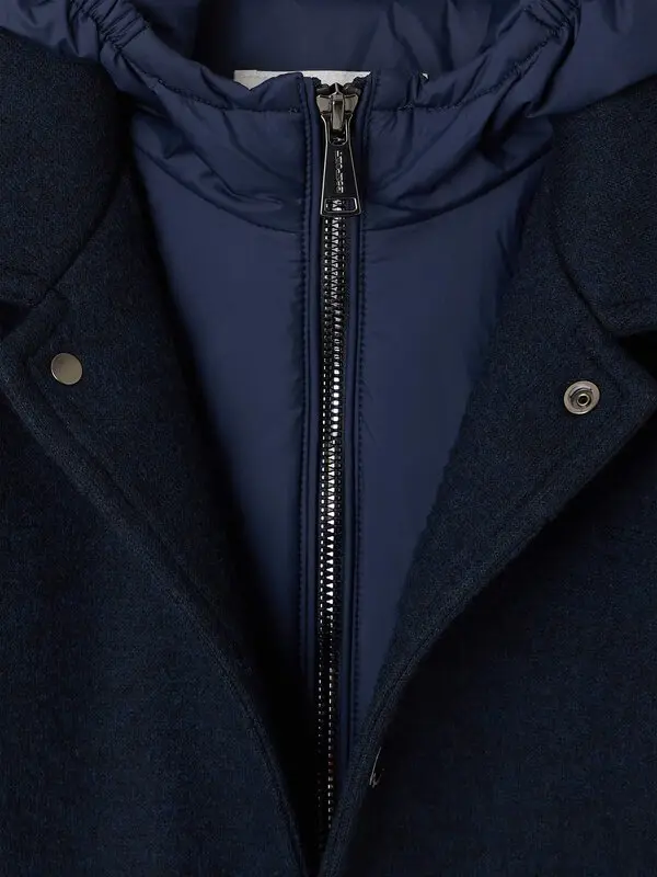 Bonpoint Patch-detail Hooded Coat