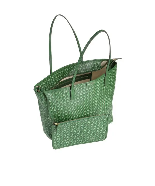 Tory Burch Printed Canvas Tote Bag With Pouch