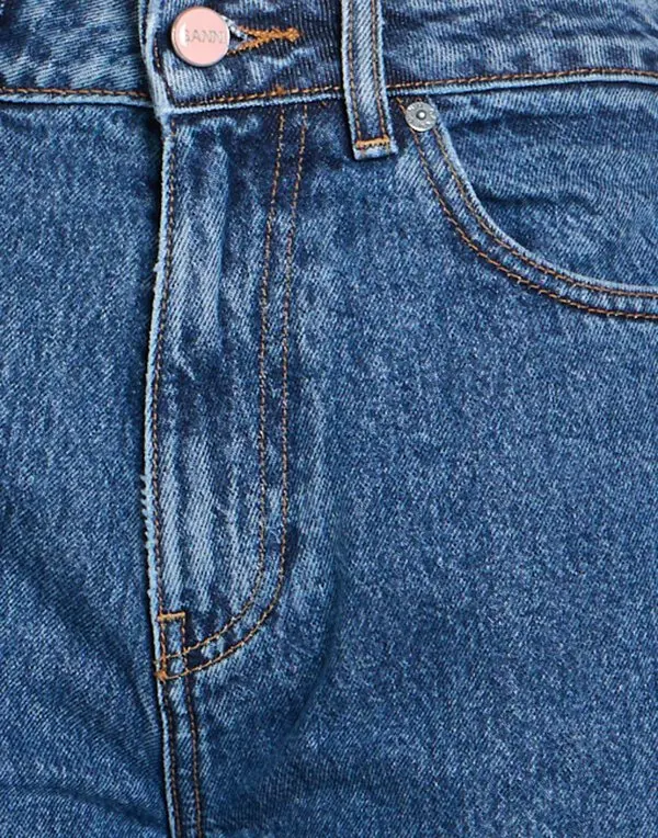 GANNI Mid-rise Straight-leg Jeans