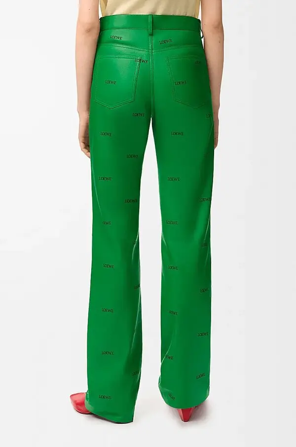 Loewe Trousers In Nappa Lambskin