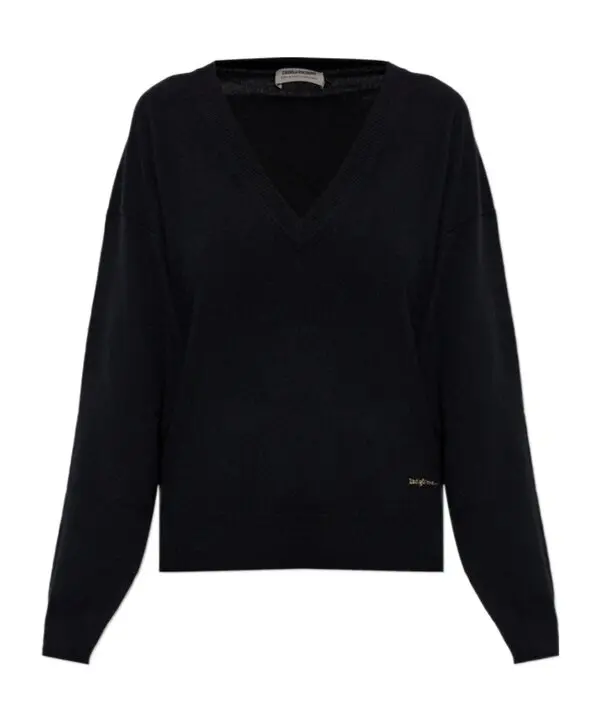 Zadig&Voltaire Long-sleeved Sweater - Black