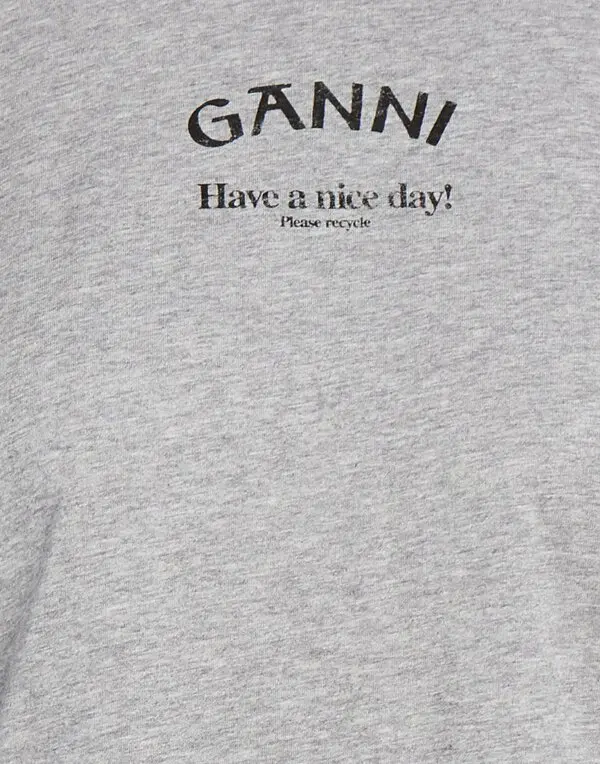 GANNI Printed Shortsleeve Tshirt