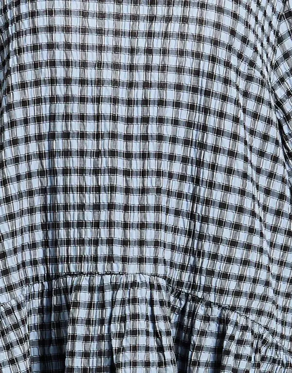 GANNI Fresh Plaid Dress