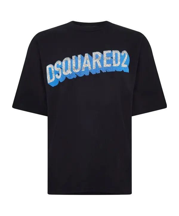 Dsquared2 Cotton Crewneck Shortsleeve Tshirt