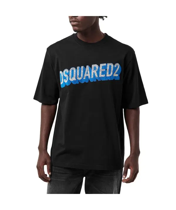 Dsquared2 Cotton Crewneck Shortsleeve Tshirt