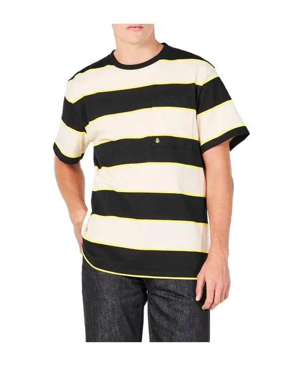 Alexander McQueen Colourblock Widestripe Crewneck T-shirt