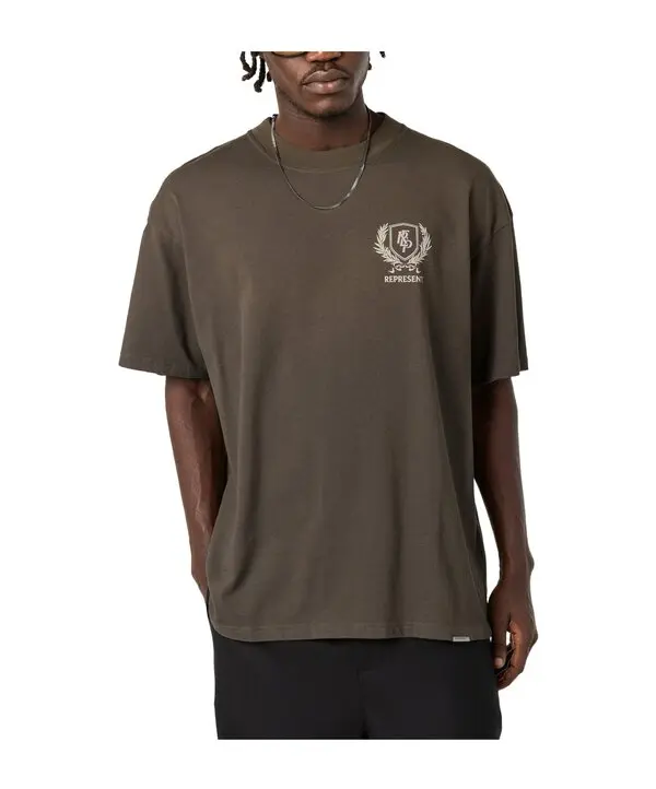 REPRESENT Olivegreen Crewneck Shortsleeve Tee