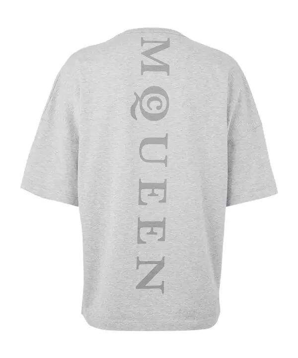 Alexander McQueen Heathergrey Crewneck Shortsleeve Tee