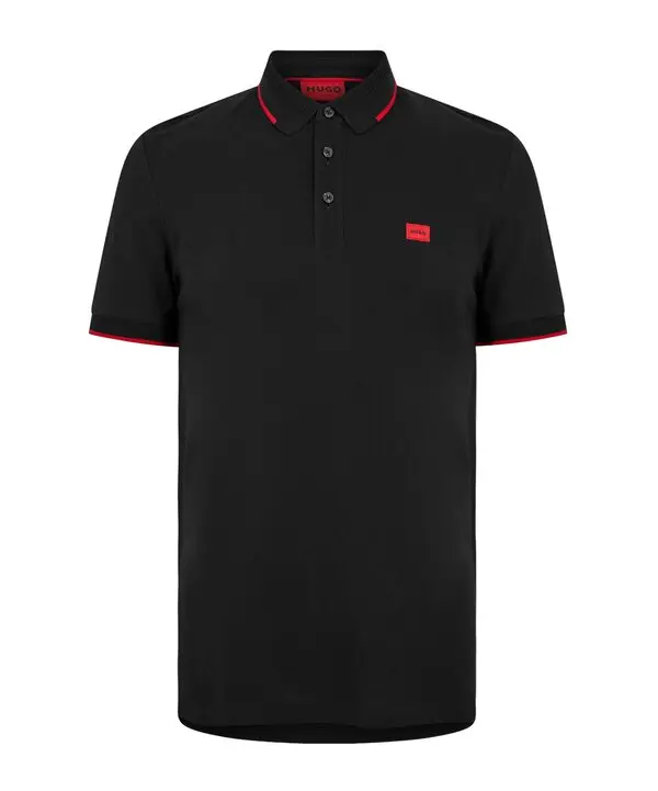 Hugo Boss Shortsleeve Polo Shirt - Black