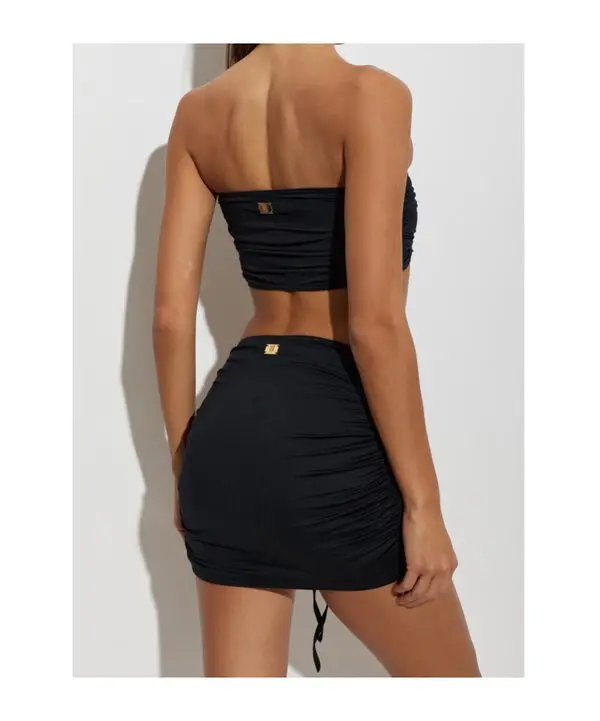 Balmain Ruched Bikini Top