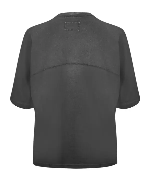 REPRESENT Charcoal Mockneck Shortsleeve Tee