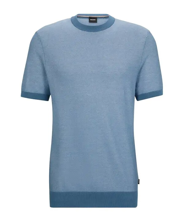 Hugo Boss Colorblock Crewneck Knit Tee