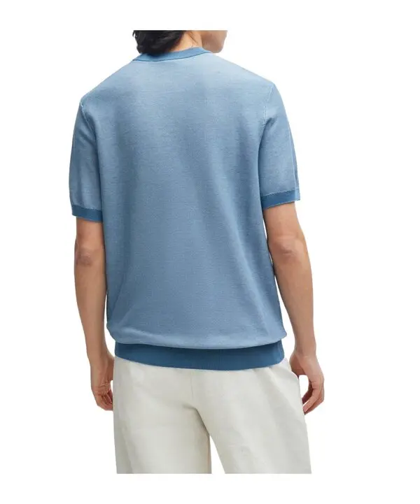 Hugo Boss Colorblock Crewneck Knit Tee