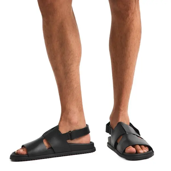 Dolce & Gabbana Flat Leather Sandals