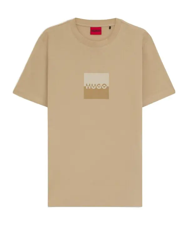 Hugo Boss Light Khaki Crewneck Shortsleeve Tee