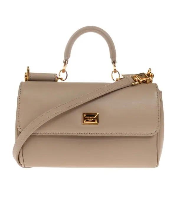 Dolce & Gabbana Flap Shoulder Bag - Grey