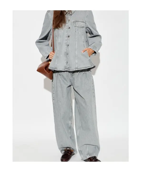 GANNI Belt-loop Jeans