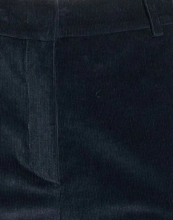 Max Mara Minimalist Straightleg Corduroy Pants