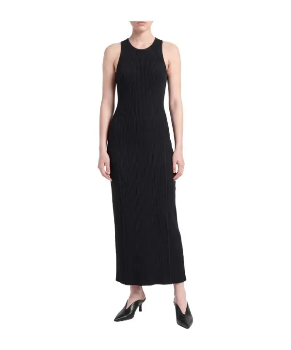 Sportmax Sleeveless Ribbed Maxi Dress