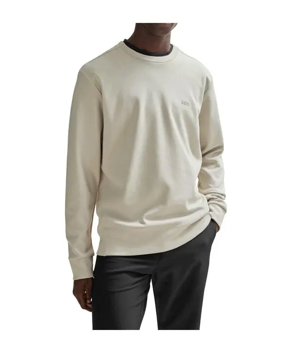 Hugo Boss Light Beige Crewneck Sweatshirt