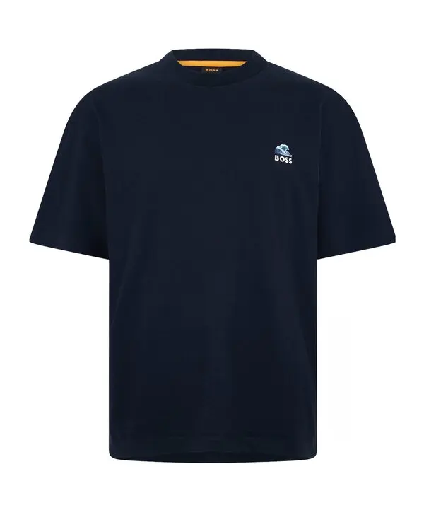 Hugo Boss Navy Crewneck Shortsleeve Tee