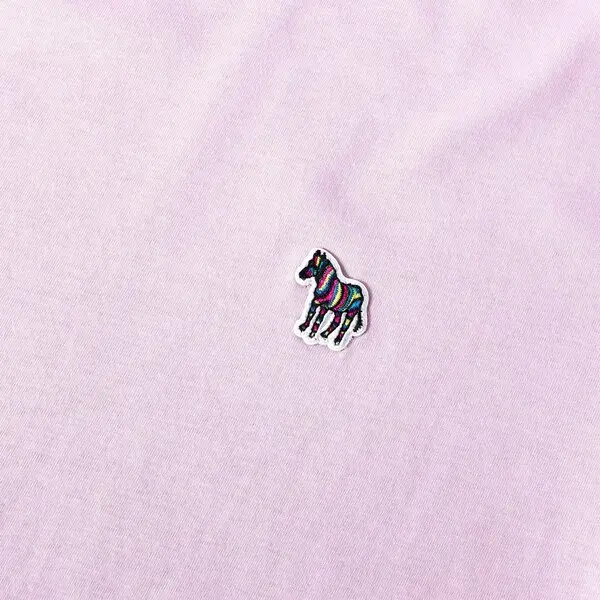 Paul Smith Regular Fit Zebra Crew-neck T-shirt - Pink