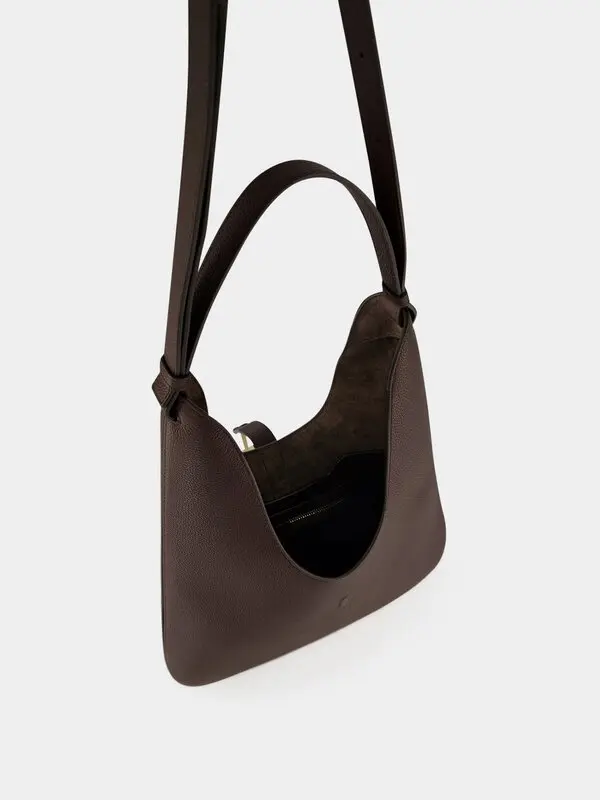 TOM FORD Medium Hobo Shoulder Bag With T Charm