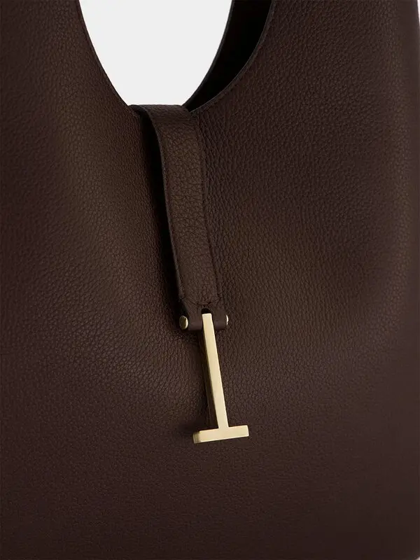 TOM FORD Medium Hobo Shoulder Bag With T Charm