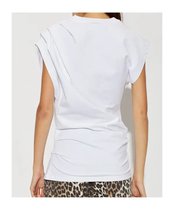 GANNI Top In Draped Jersey