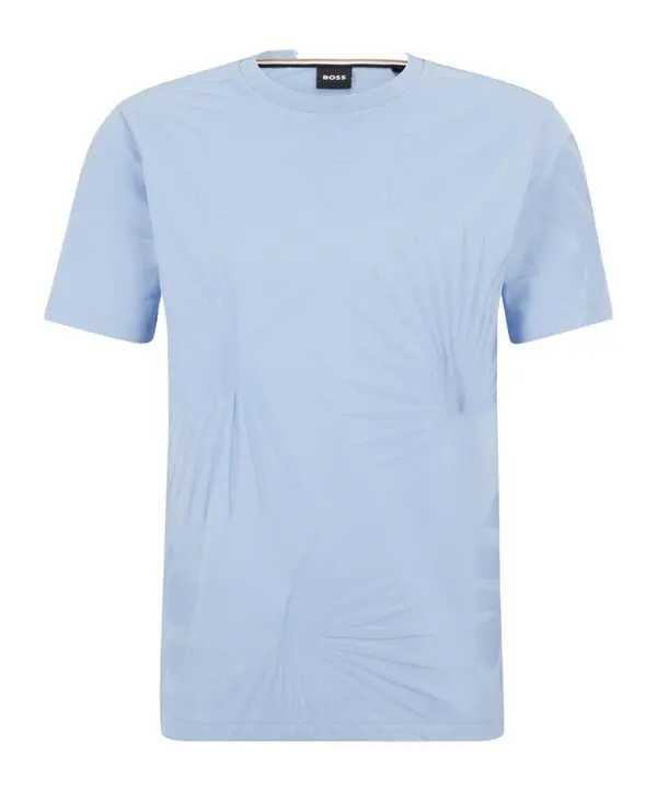 Hugo Boss Lightblue Crewneck Shortsleeve Tee - Blue