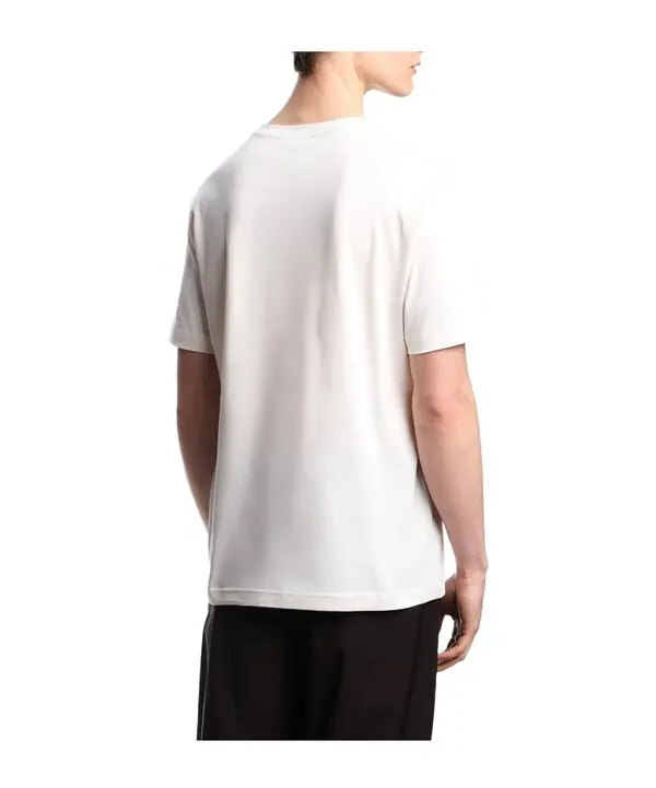 Emporio Armani Offwhite Crewneck Shortsleeve Tee