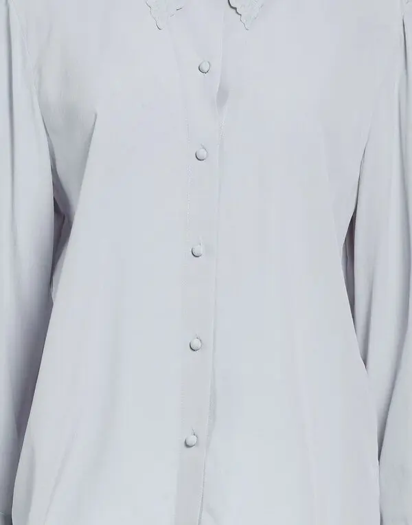 Chloé Embroidered Solid-color Shir